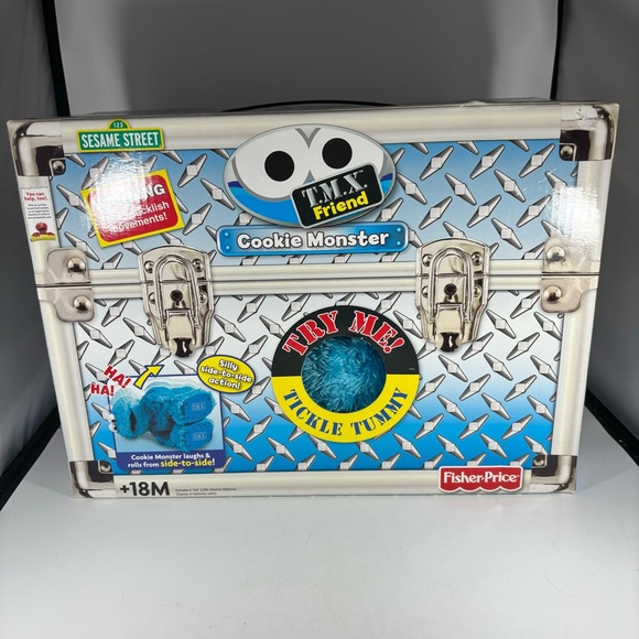 Fisher-Price | Toys | Sesame Street Cookie Monster Tickle Tummy Tmx ...
